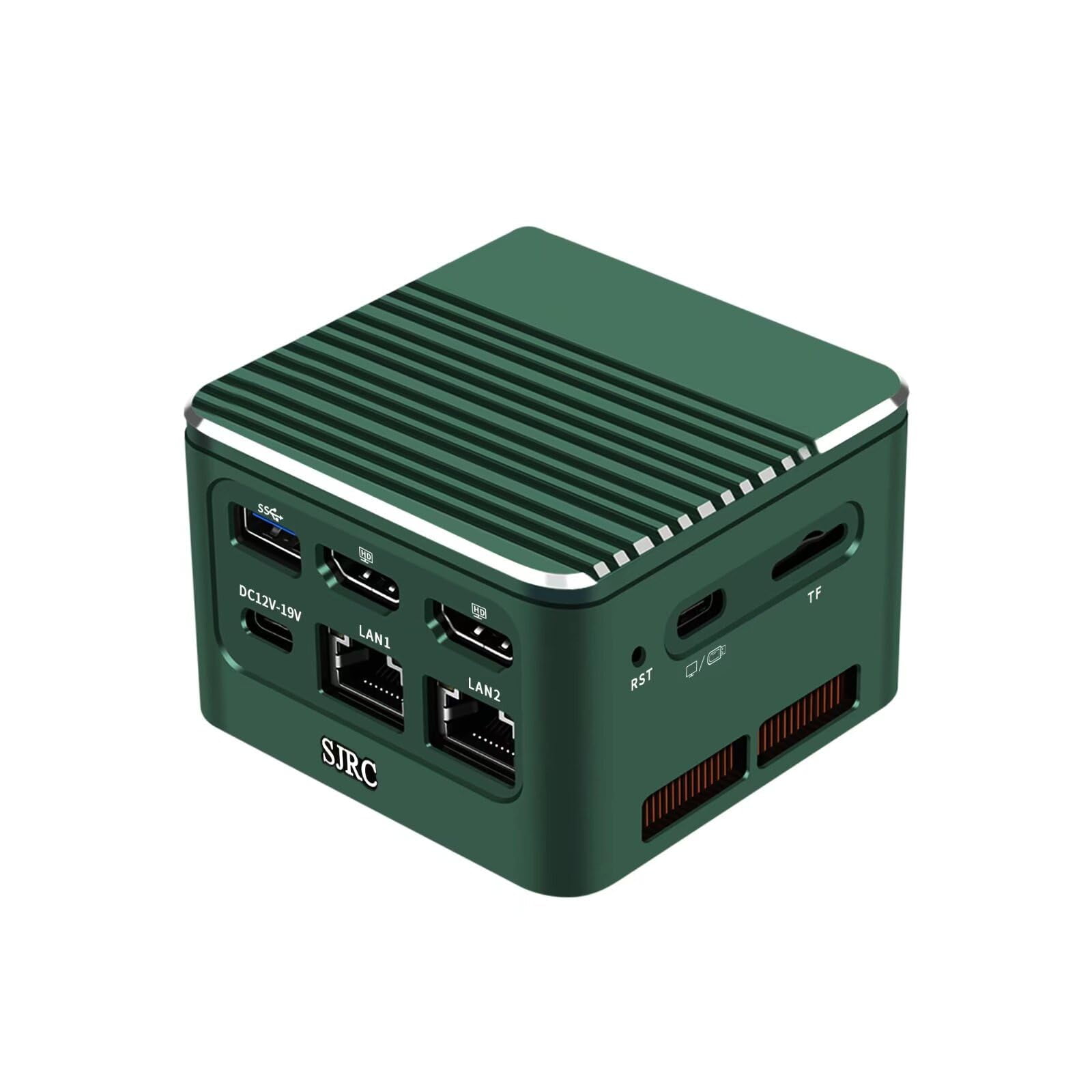 SJRC Quad Core N100 Mini PC Win 11 Pro, Compact Desktop Computer with Dual 2.5GbE i226-V LAN ...
