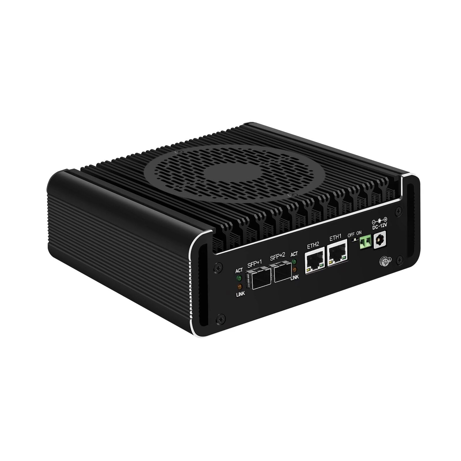 SJRC Twin Lake N150 Mini PC (up to 3.6GHz), Dual 10GbE SFP+ Ports ...
