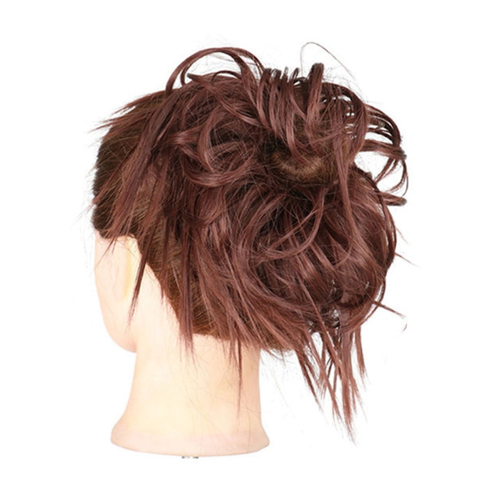 SJXHJH Blonde and Brown High Temperature Silk Synthetic Messy Hair Tie ...