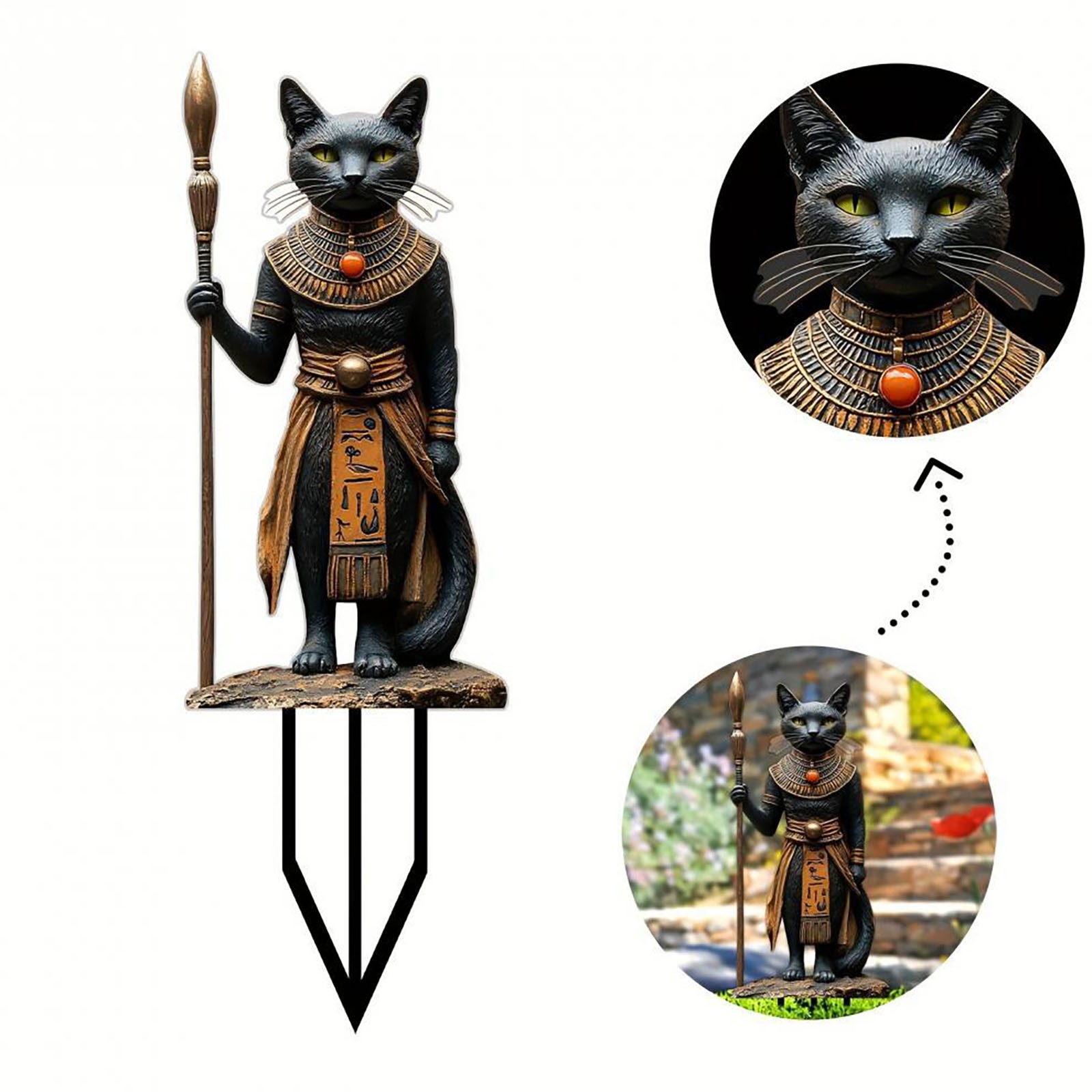 SJXHJH Buster Cat Outdoor Acrylic Garden Logo Hanging Flower Pot ...