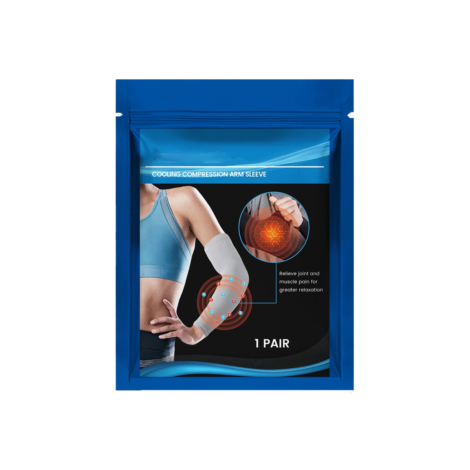 SJXHJH Compression Elbow Sleeve Arm Sleeves Copper Infused Orthopedic ...