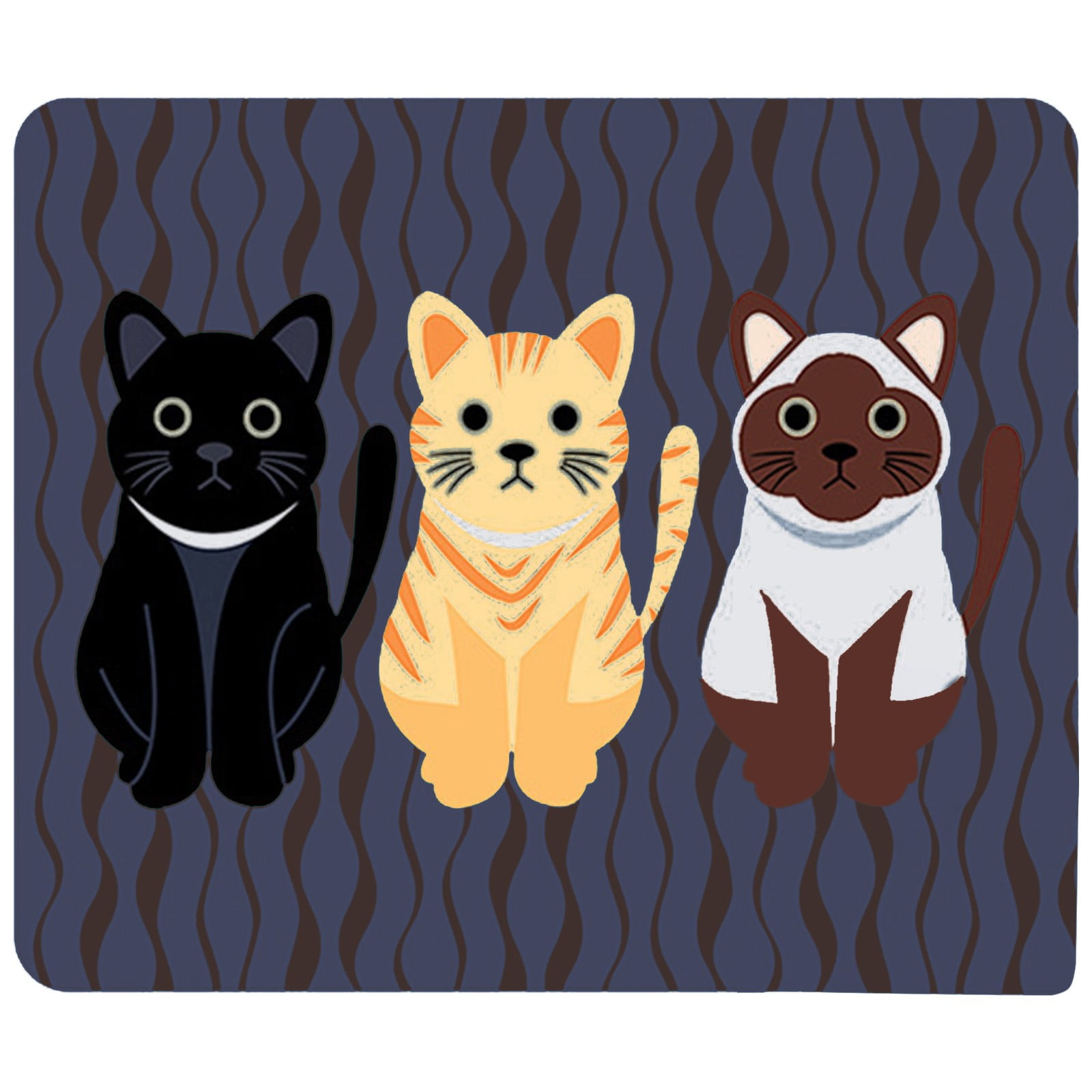 SJXHJH Cute Pad Colorful Cat Natural Rubber Non Rectangle Pads Home ...