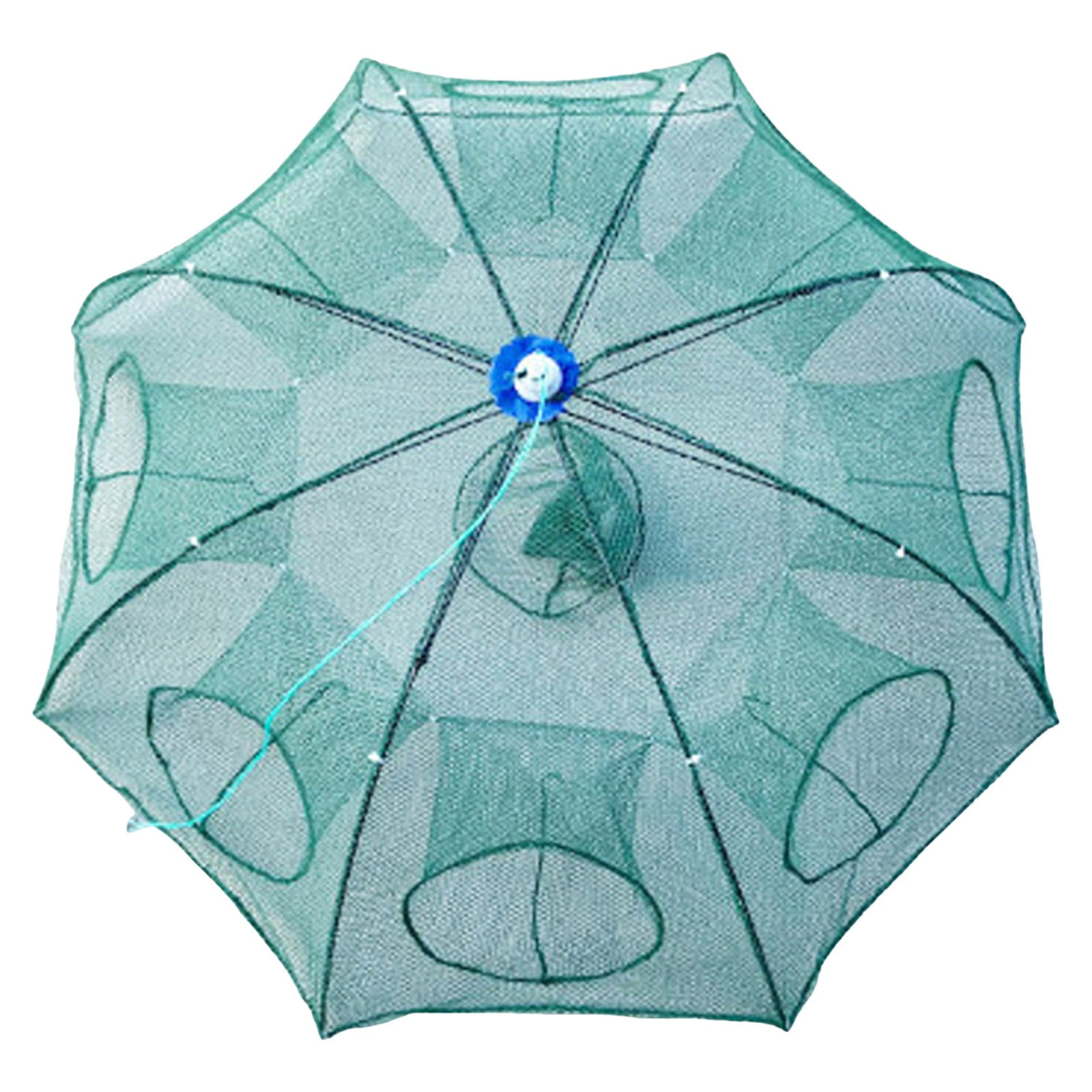 SJXHJH Foldable Lobster & Fish Trap Umbrella Style Catch Net Cage For ...
