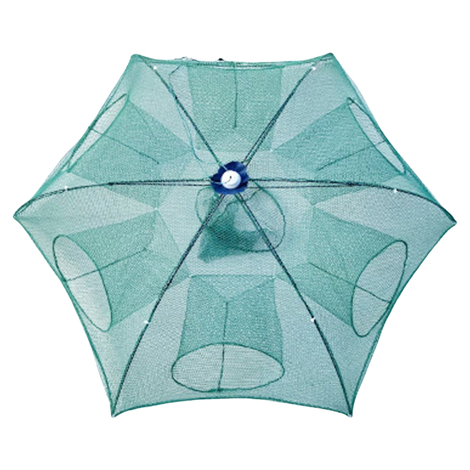 SJXHJH Foldable Lobster & Fish Trap Umbrella Style Catch Net Cage For ...