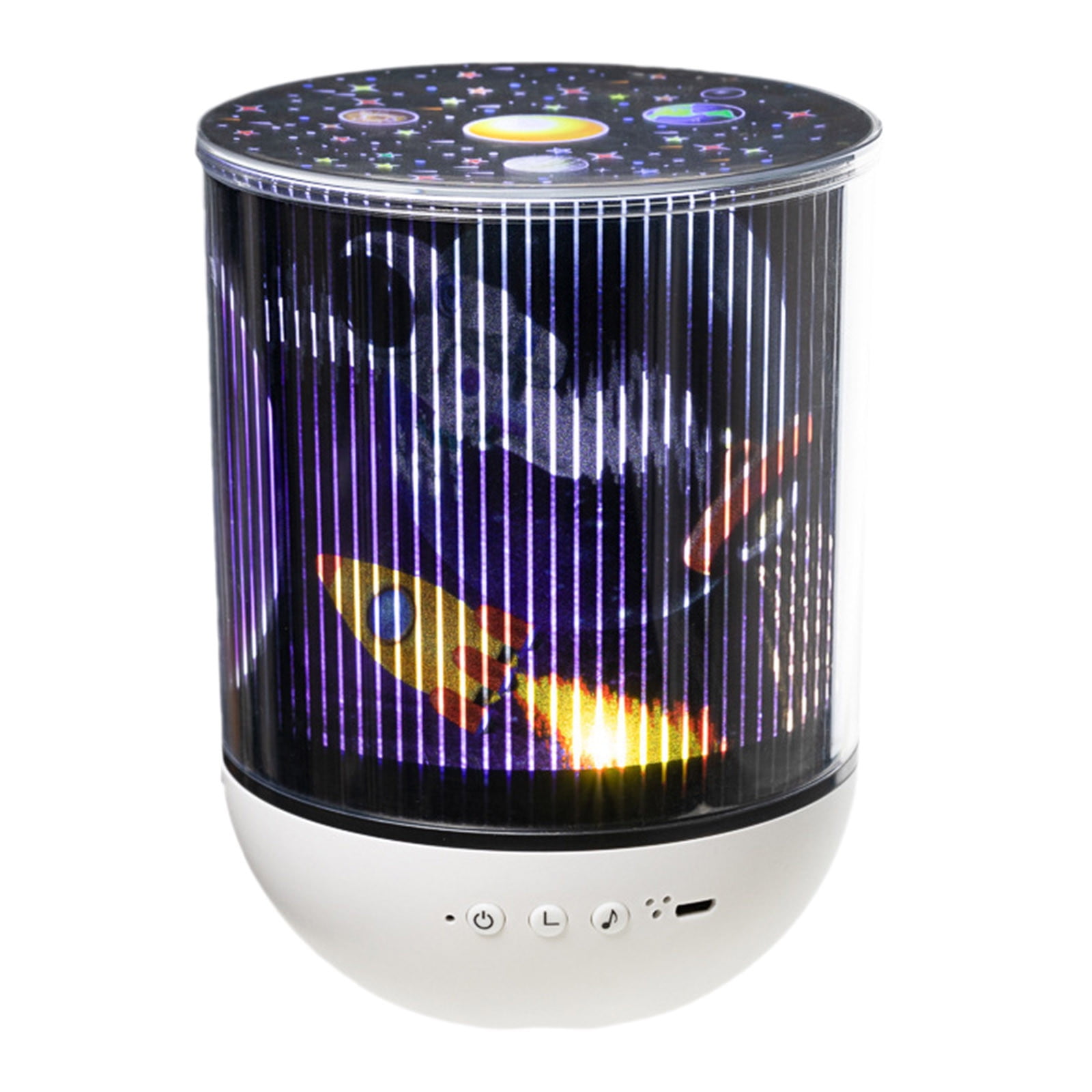 SJXHJH Moving Animated LED Night Light With Remote Control Dreamy And ...