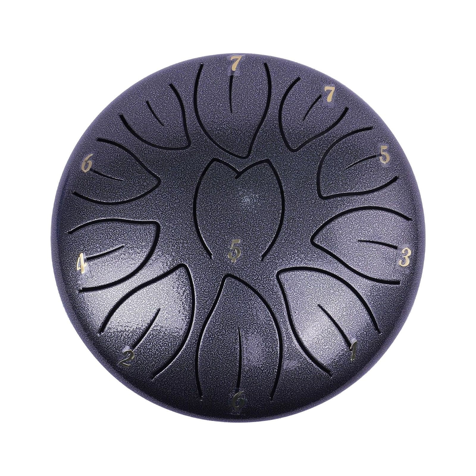 SJXHJH Outdoor Rain Drum | 6 Inch Steel Tongue Drum 11 Tone Outdoor ...