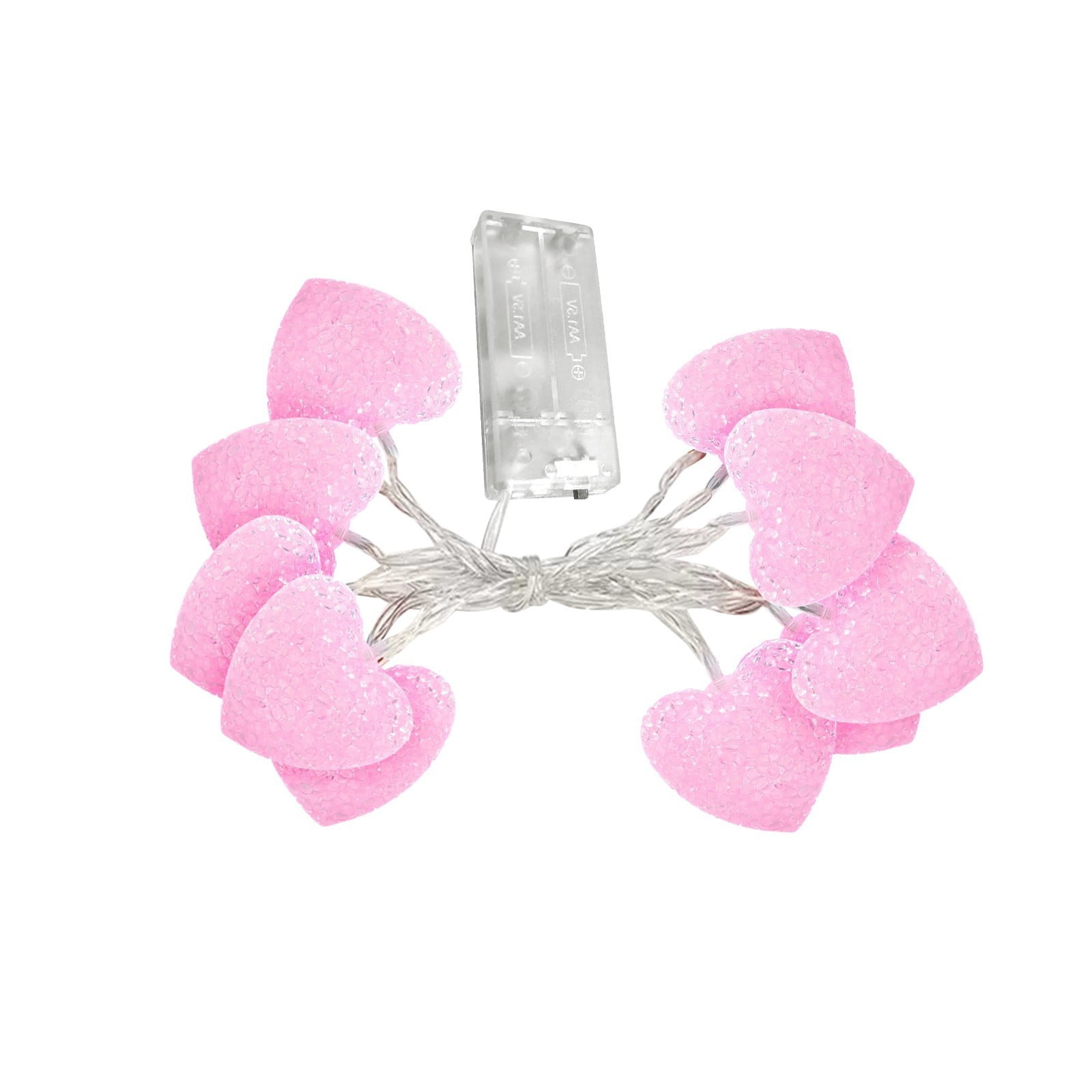 SJXHJH String Lights Heart Shaped Lamp 4.92 Feet 10 Led Heart String ...