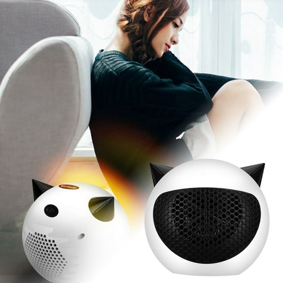 SJXHJH Winter Small Portable Little Heater Home Desktop Heater Small Mini Heater Efficient ...