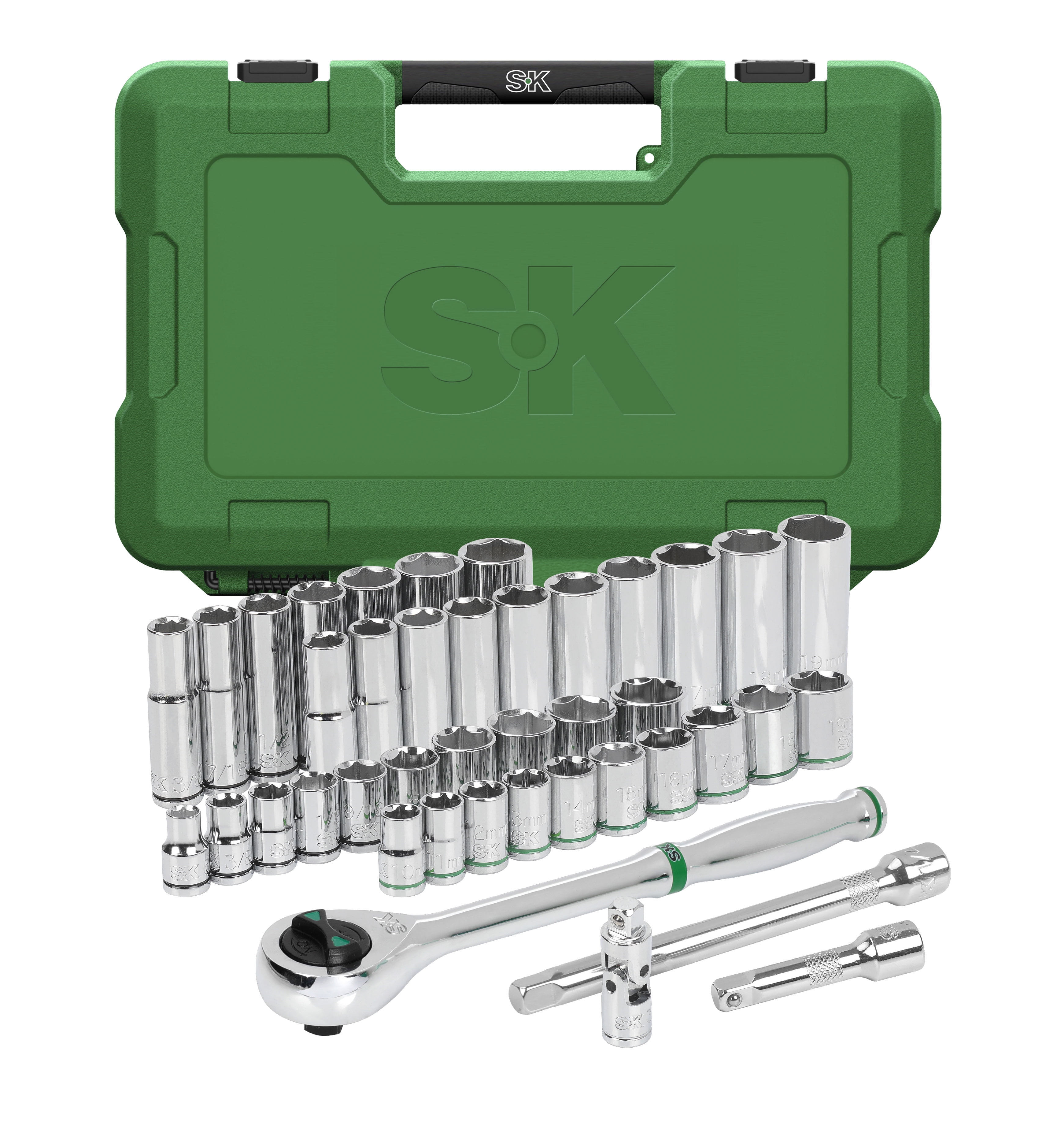 SK 41 Piece 3/8 160P Mechanic Tool Set - Walmart.com