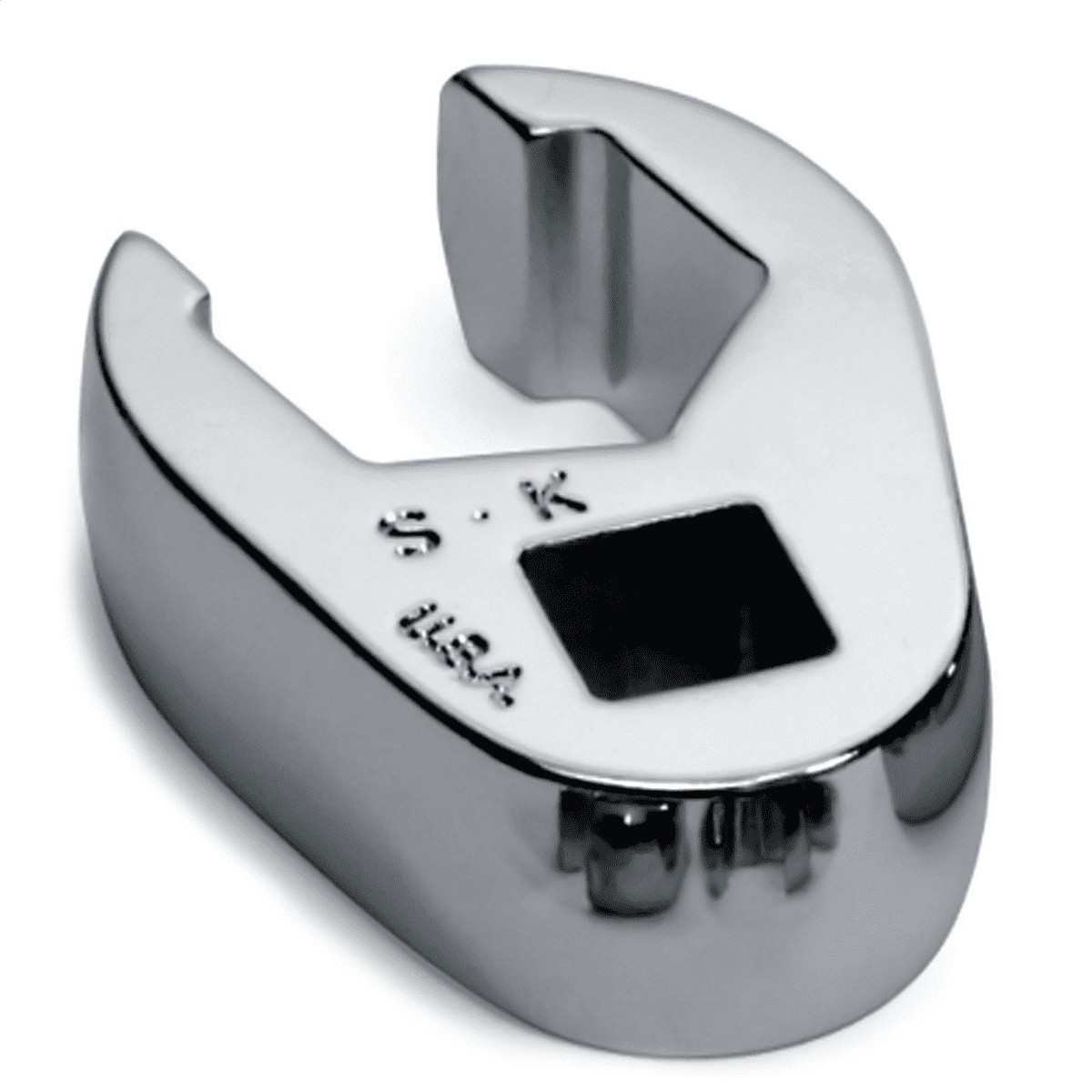 SK Hand Tool 42315 6 Point 3/8-Inch Drive Full Polish Crowfoot Flare ...