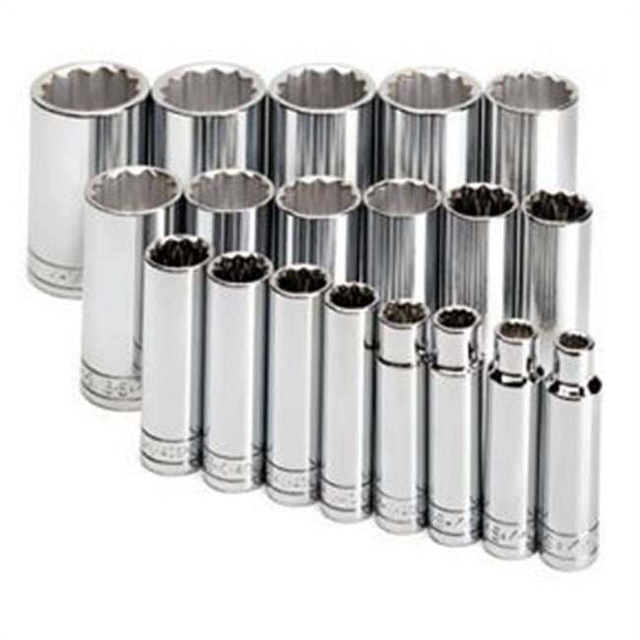 Sk Professional Tools Socket Set, 1/2 in, Hand, SAE, 19 4819 - Walmart.com