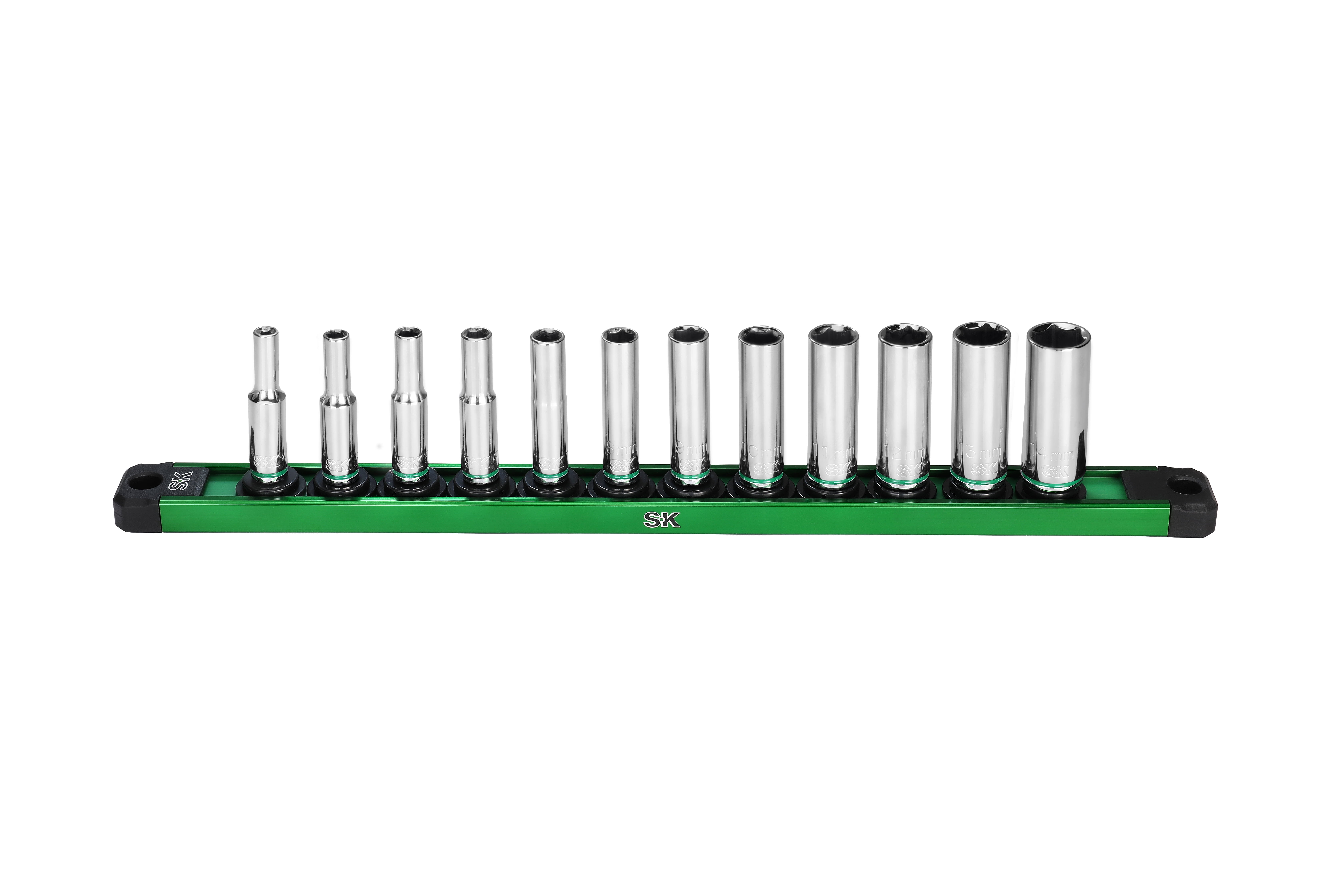 SK Tools USA 12-Piece Metric 1/4" Drive Deep Socket Set - Walmart.com