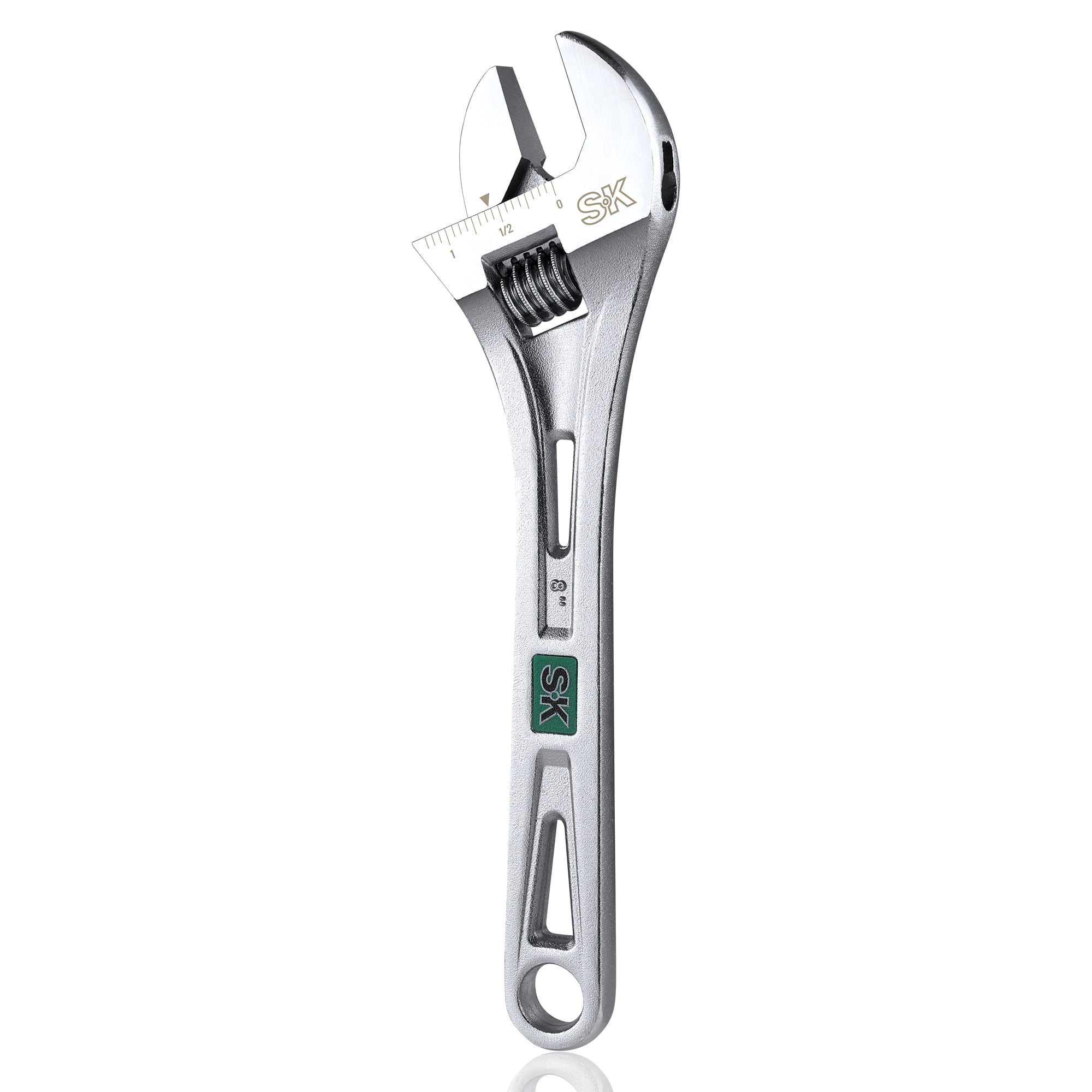 SK Hand Tools SK01216 8" Adjustable Wrench - Walmart.com