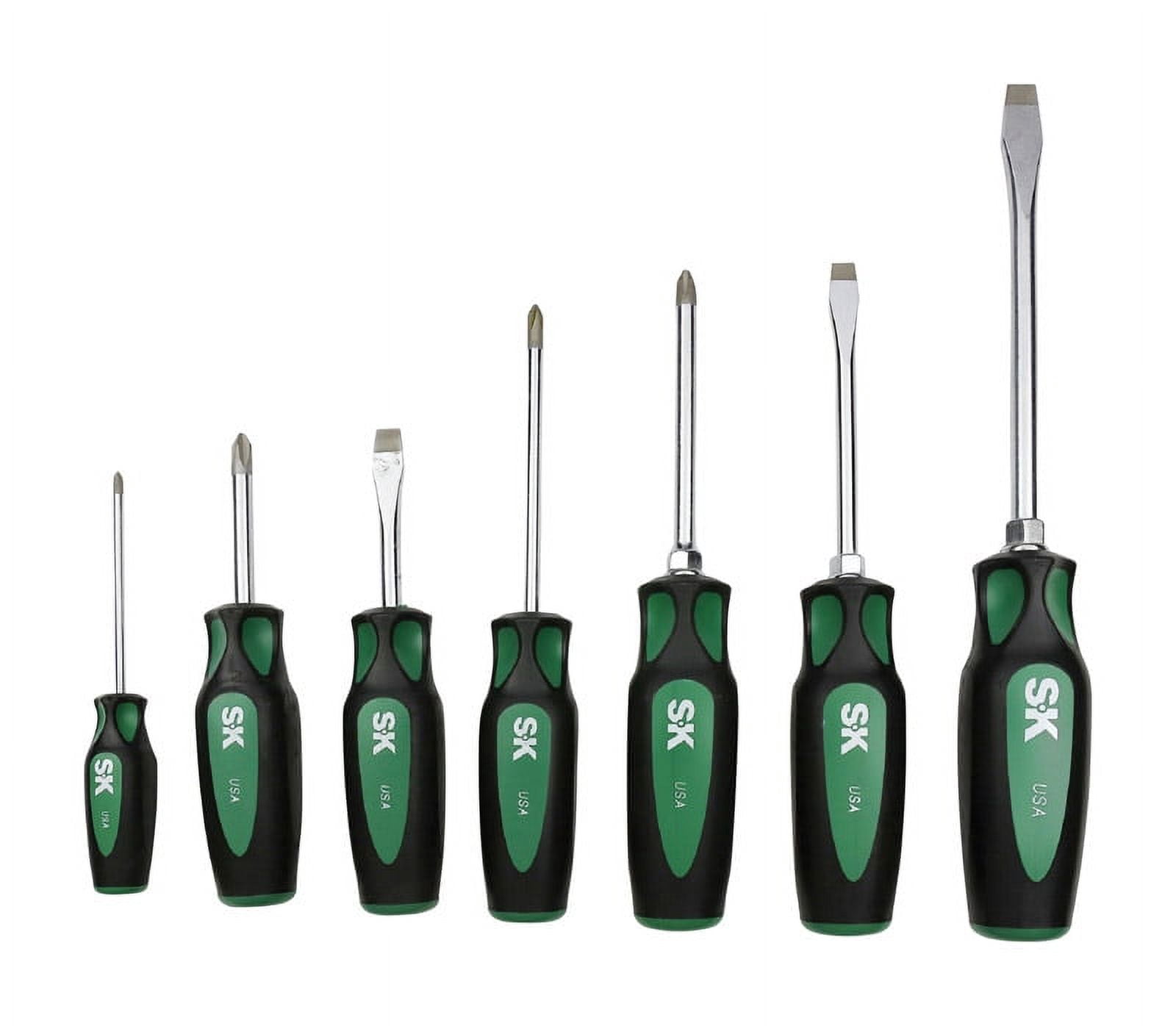 SK Professional Tools Phillips/Slotted Screwdriver Set 7 pc. - Walmart.com