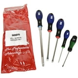 SK Tools SKSD05 5-Piece Torx, Flat, and Phillips Screwdriver Set with ...
