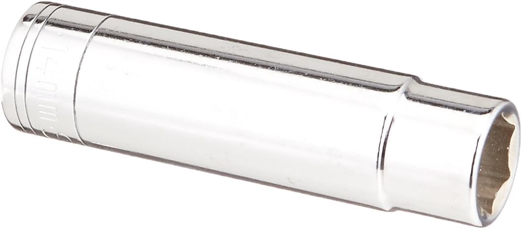 SK Tools USA 1/2" Drive, 14MM, 6 Point, Deep Chrome Socket | 40014 ...