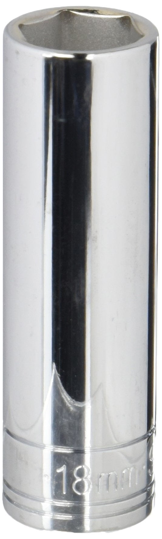 SK Tools USA 1/2" Drive, 18MM, 6 Point, Deep Chrome Socket | 40018 C36 ...