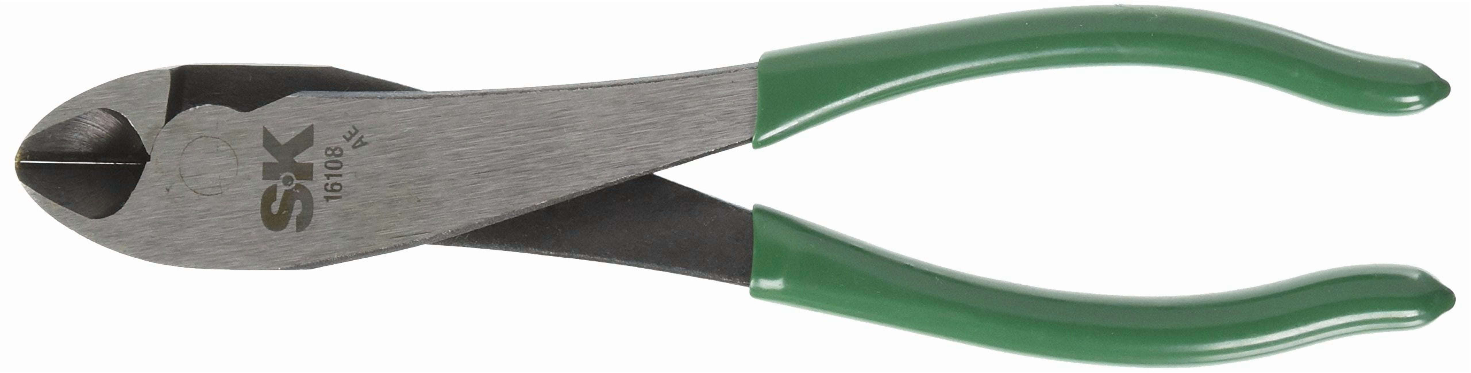 SK Tools USA Heavy Duty Diagonal Cutting Pliers, 8" Long | 16108 ...