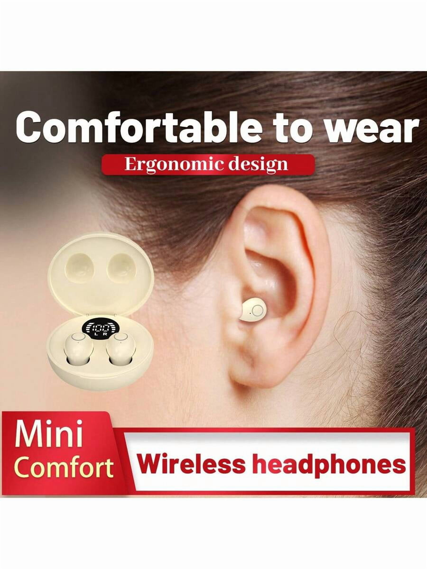 SK31 Mini Wireless Headphones 5.4 Bluetooth Headset Small Earbuds Sleep ...