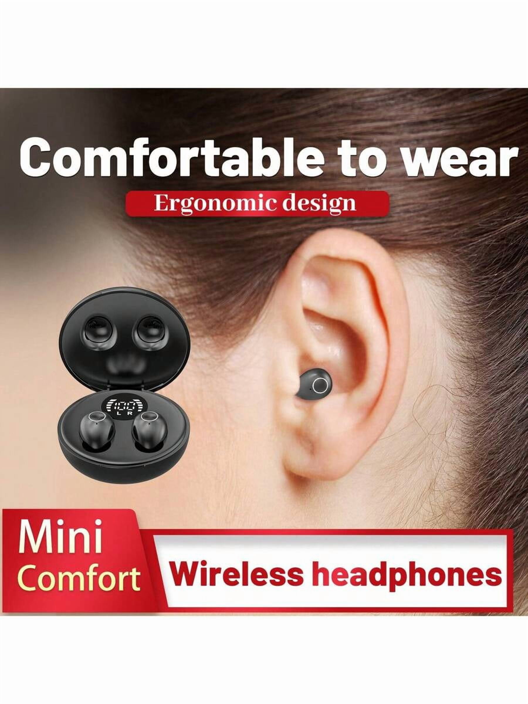 SK31 Mini Wireless Headphones 5.4 Bluetooth Headset Small Earbuds Sleep ...