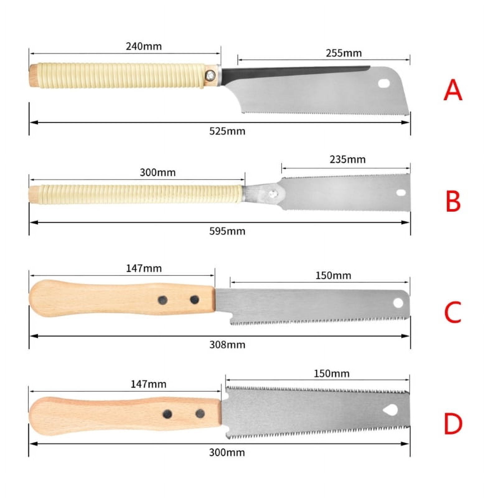 SK5 Double Edged Japanese Hand Saw Wooden Handle Hand Saw Woodworking ...