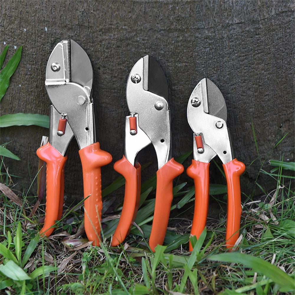 SK5 Steel Pruning Shears Garden Pruner Scissors Powerful Cutting Tree ...