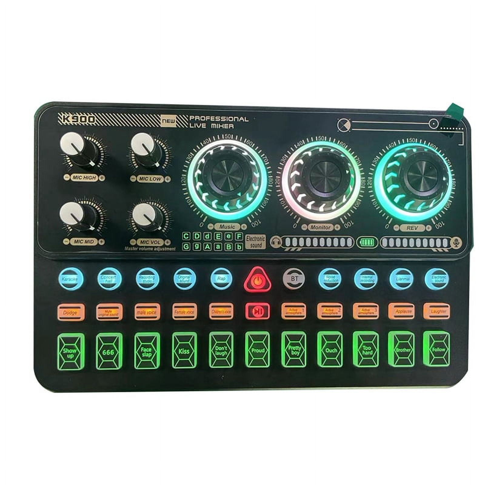 SK900 K900 Mixer Live Equipment Mobile Phone Computer USB External ...