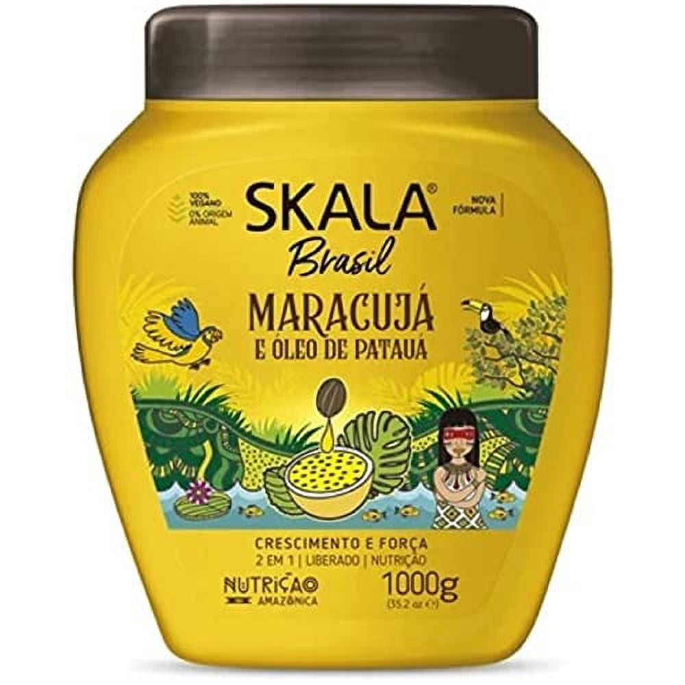 SKALA - Brasil - Creme de Tratamento 2 em 1 Maracuja e Oleo De Pataua 1 ...