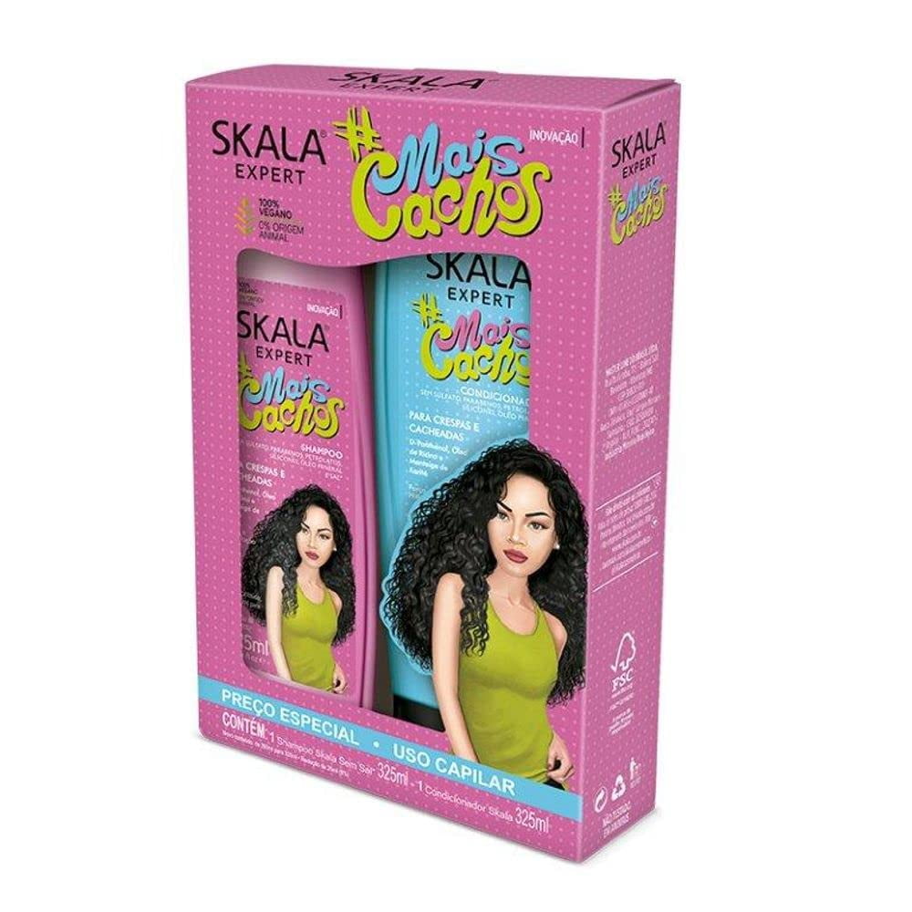 SKALA Mais Cachos, Shampoo and Conditioner, 325 ML (1 SET) - Walmart.com