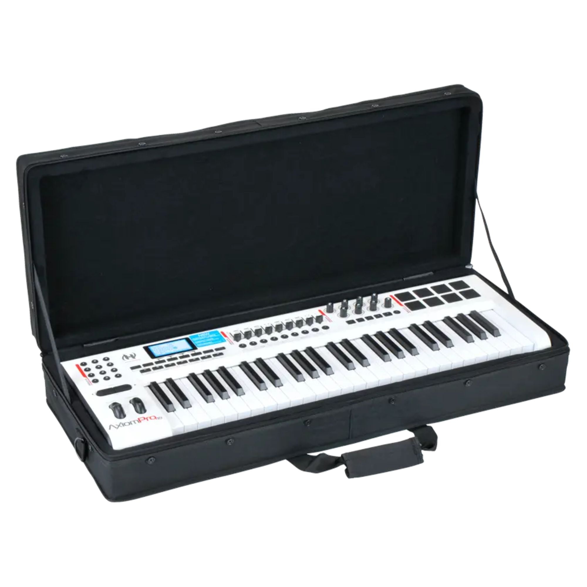 SKB 32”x12” DJ Controller & Small MIDI Keyboard Soft Case Padded Bag ...