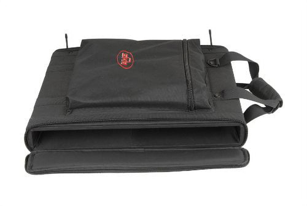 SKB 1U Soft Rack Case, Steel Rails, Heavy Duty zippers, outer pocket ...