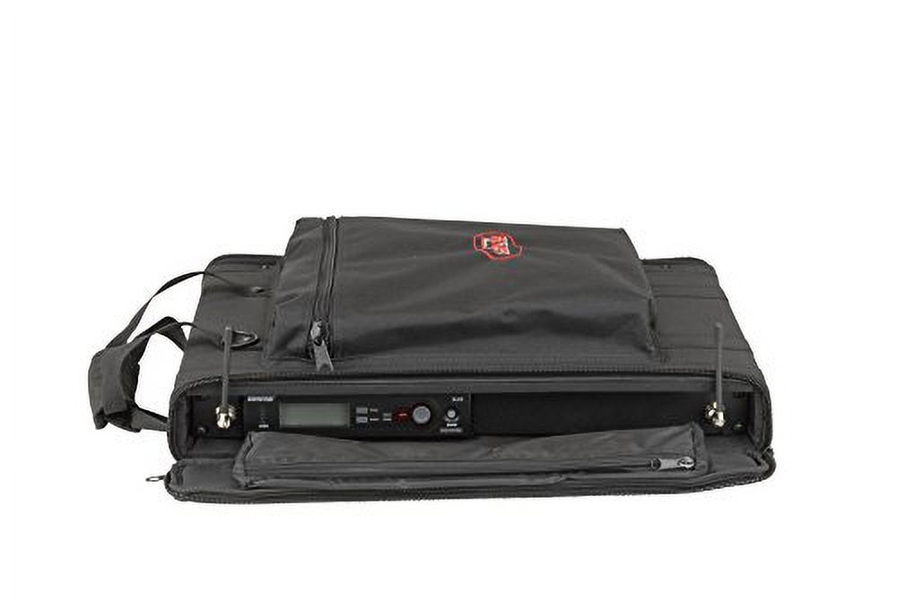 SKB Cases 1U Series Soft Rack Case with Steel Rails, Heavy Duty Zippers ...
