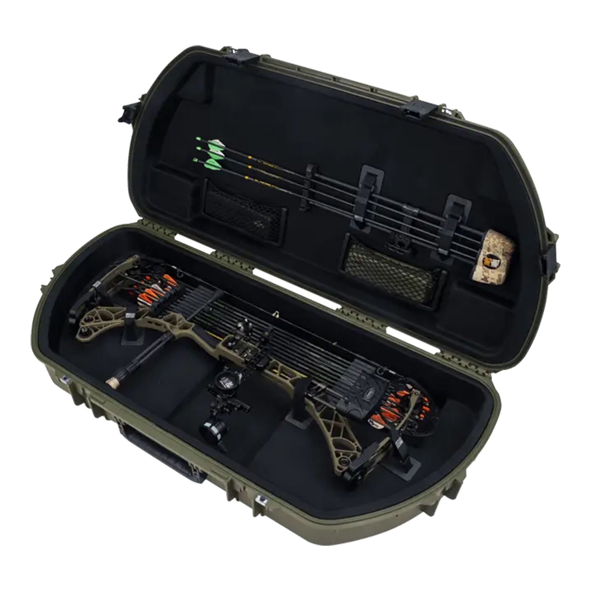 SKB Hard Protective Storage Case for Archery Bow and Arrows iSeries ...
