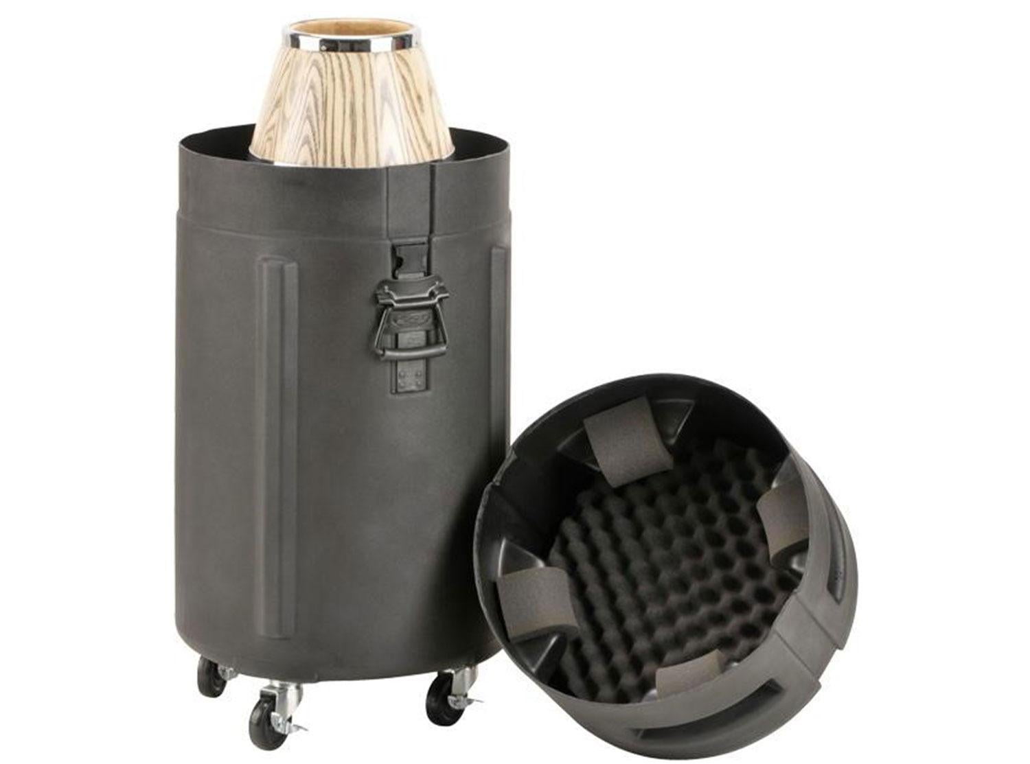 SKB Mid-sized Universal Conga Case with Casters Black 17x32.25 ...