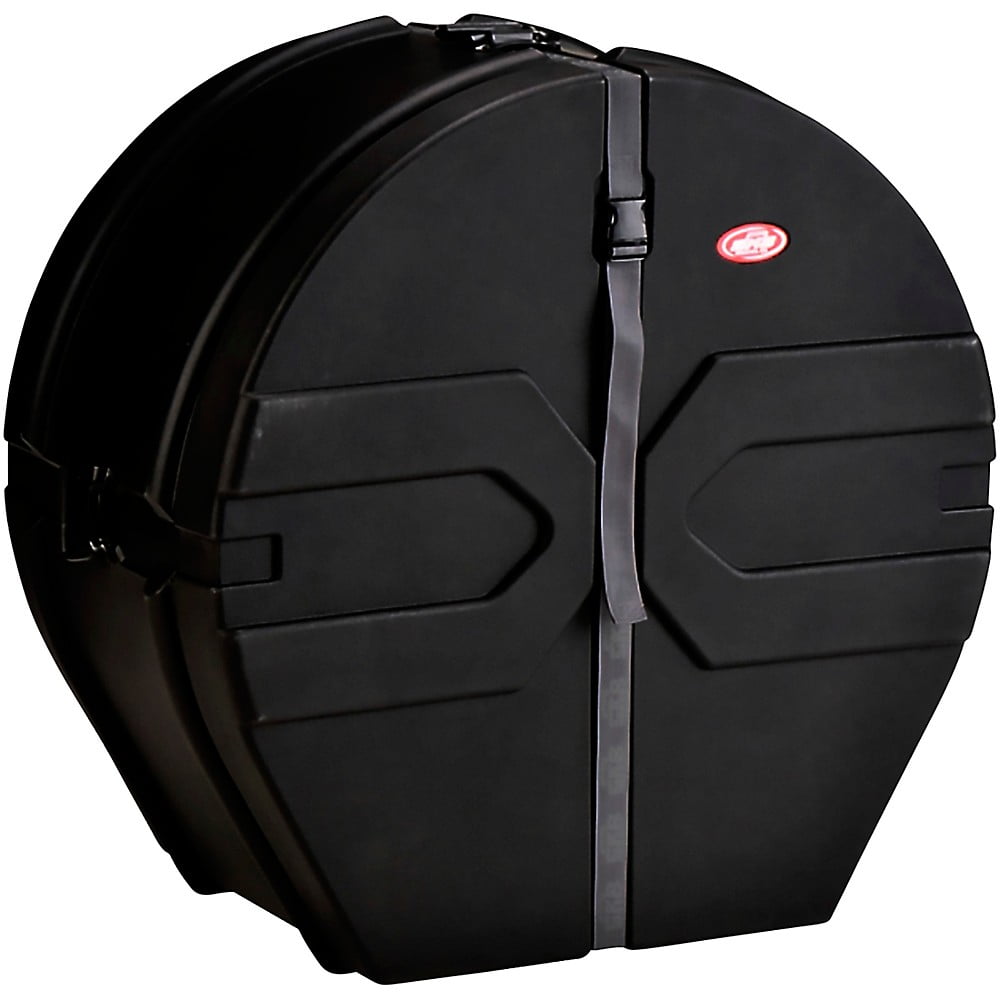 SKB Roto-Molded Marching Bass Drum Case 30 in. Black - Walmart.com
