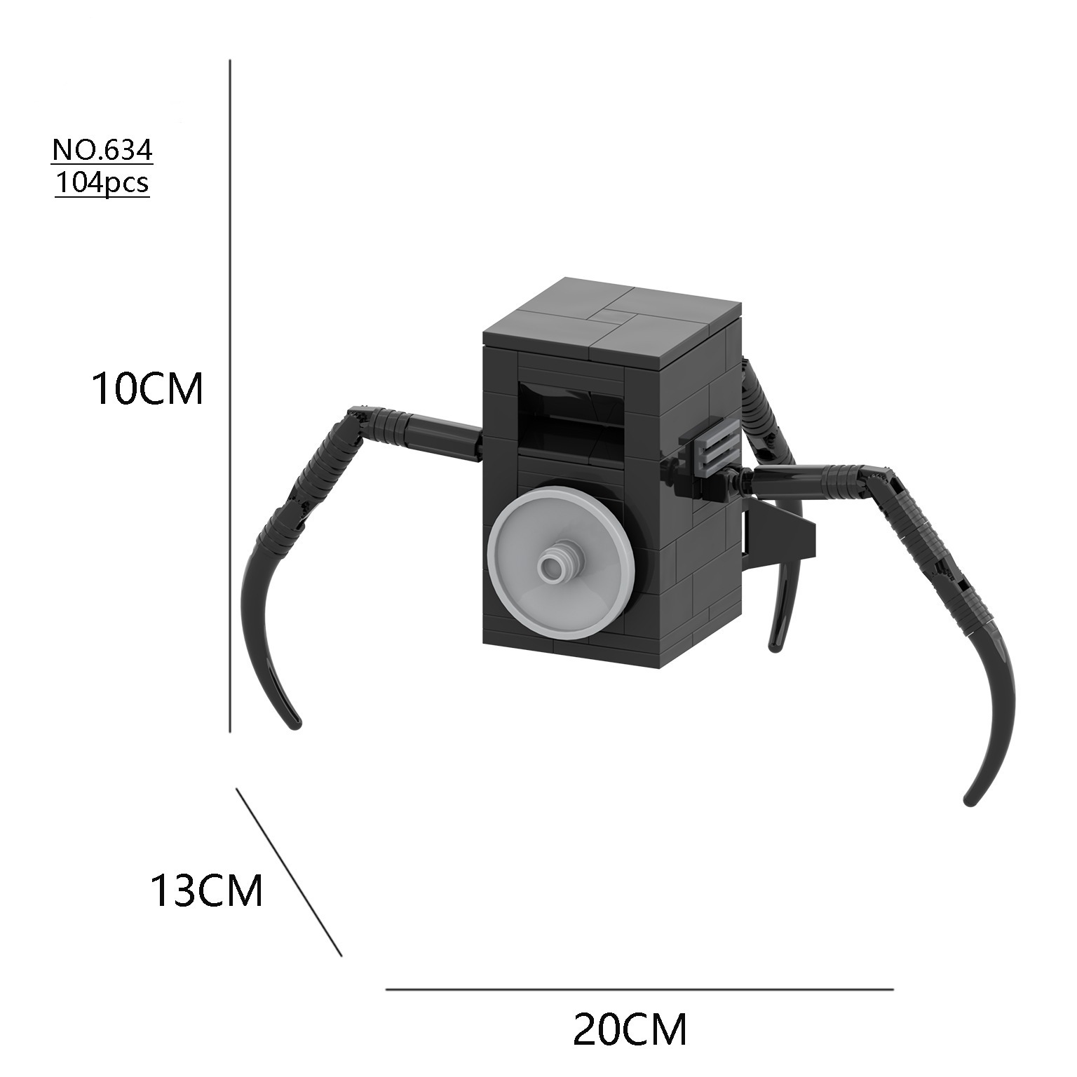 SKBD Minifigure Building Blocks,Toilet Man Toy Speaker Man Camera Man TV Titan Man Model Toys ...