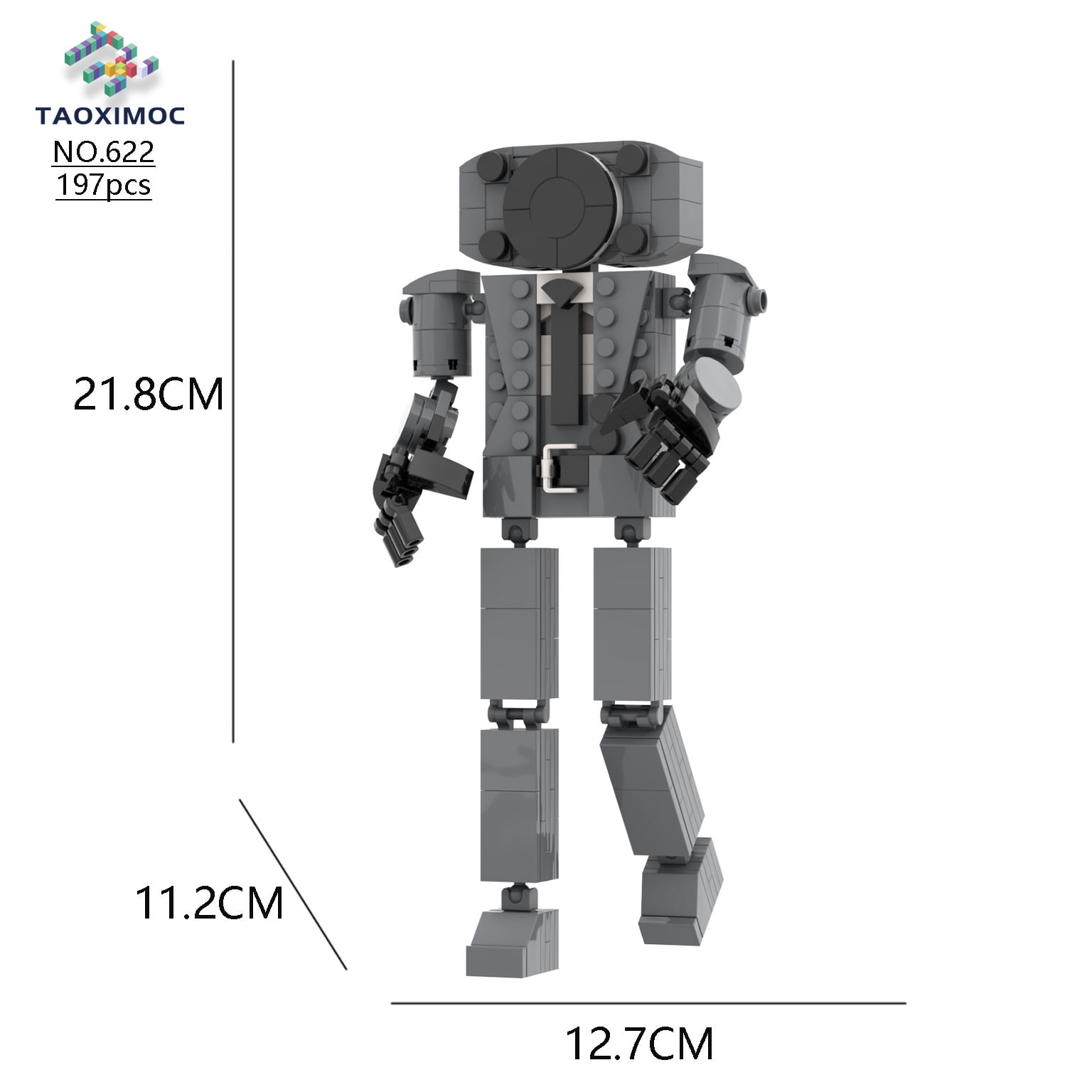 SKBD Minifigure Building Blocks,Toilet Man Toy Speaker Man Camera Man TV Titan Man Model Toys ...