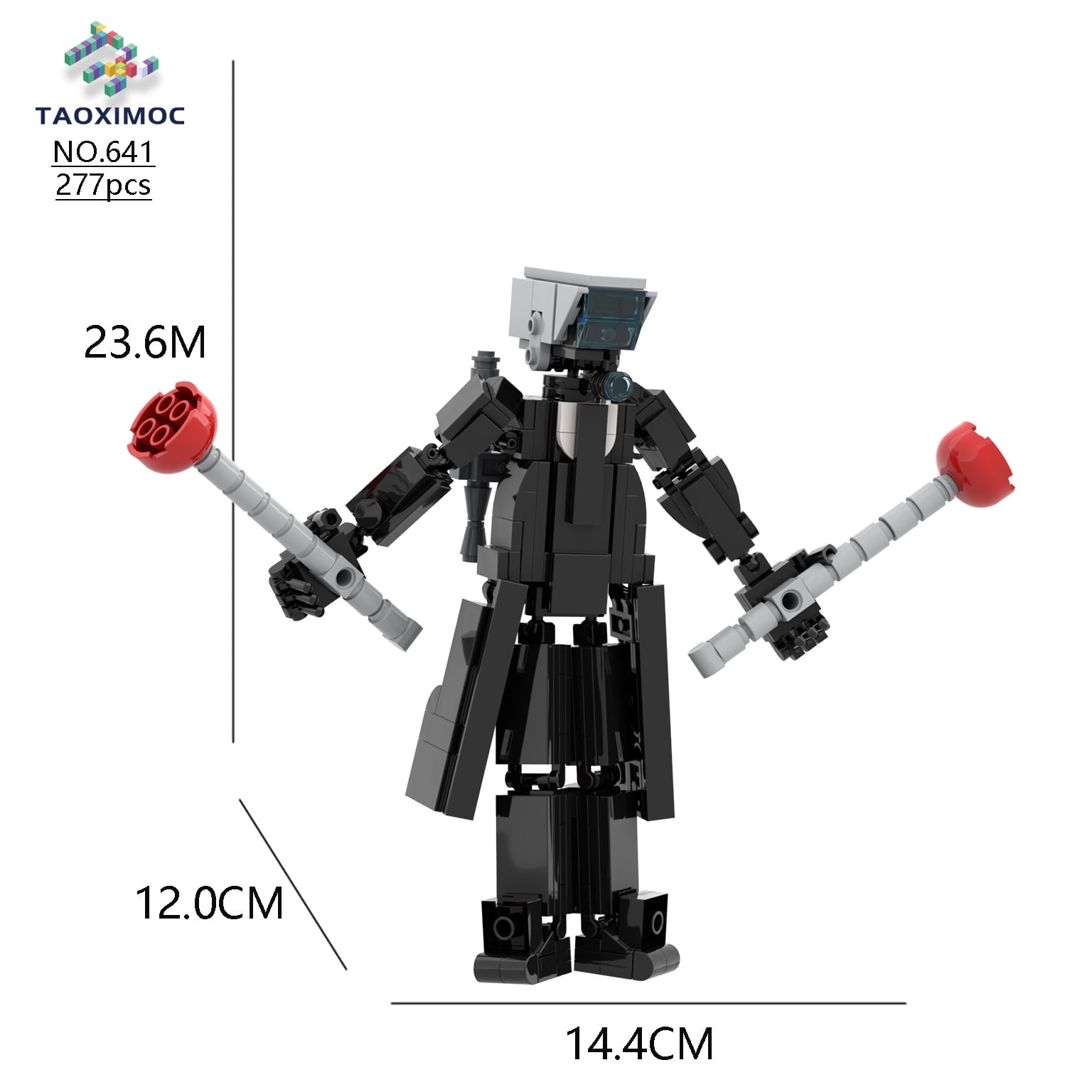 SKBD Minifigure Building Blocks,Toilet Man Toy Speaker Man Camera Man TV Titan Man Model Toys ...