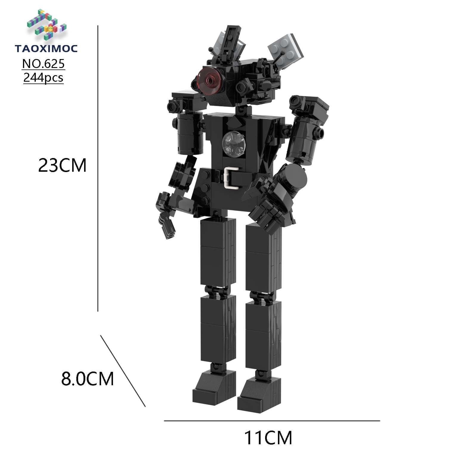 SKBD Minifigure Building Blocks,Toilet Man Toy Speaker Man Camera Man ...