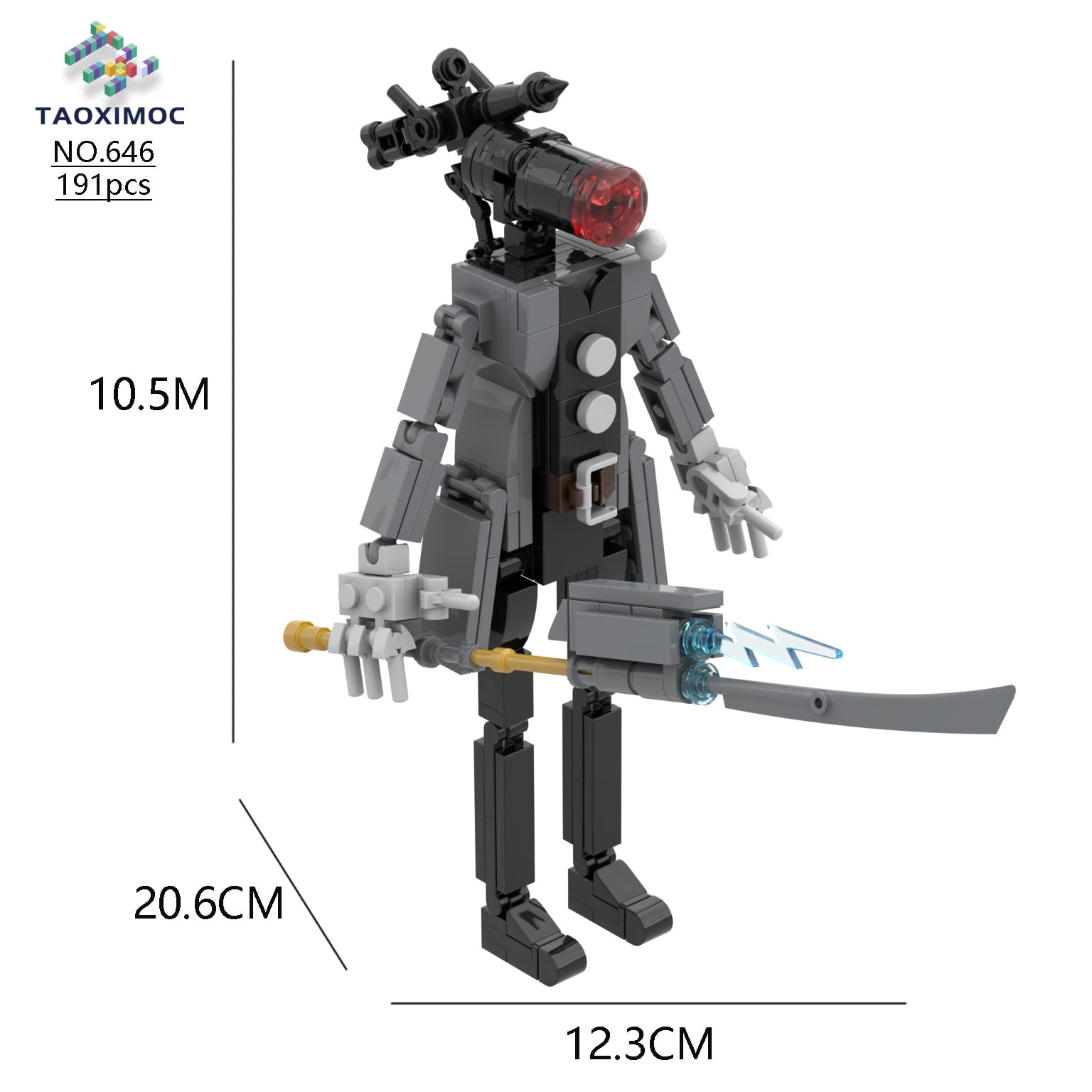 SKBD Minifigure Building Blocks,Toilet Man Toy Speaker Man Camera Man ...