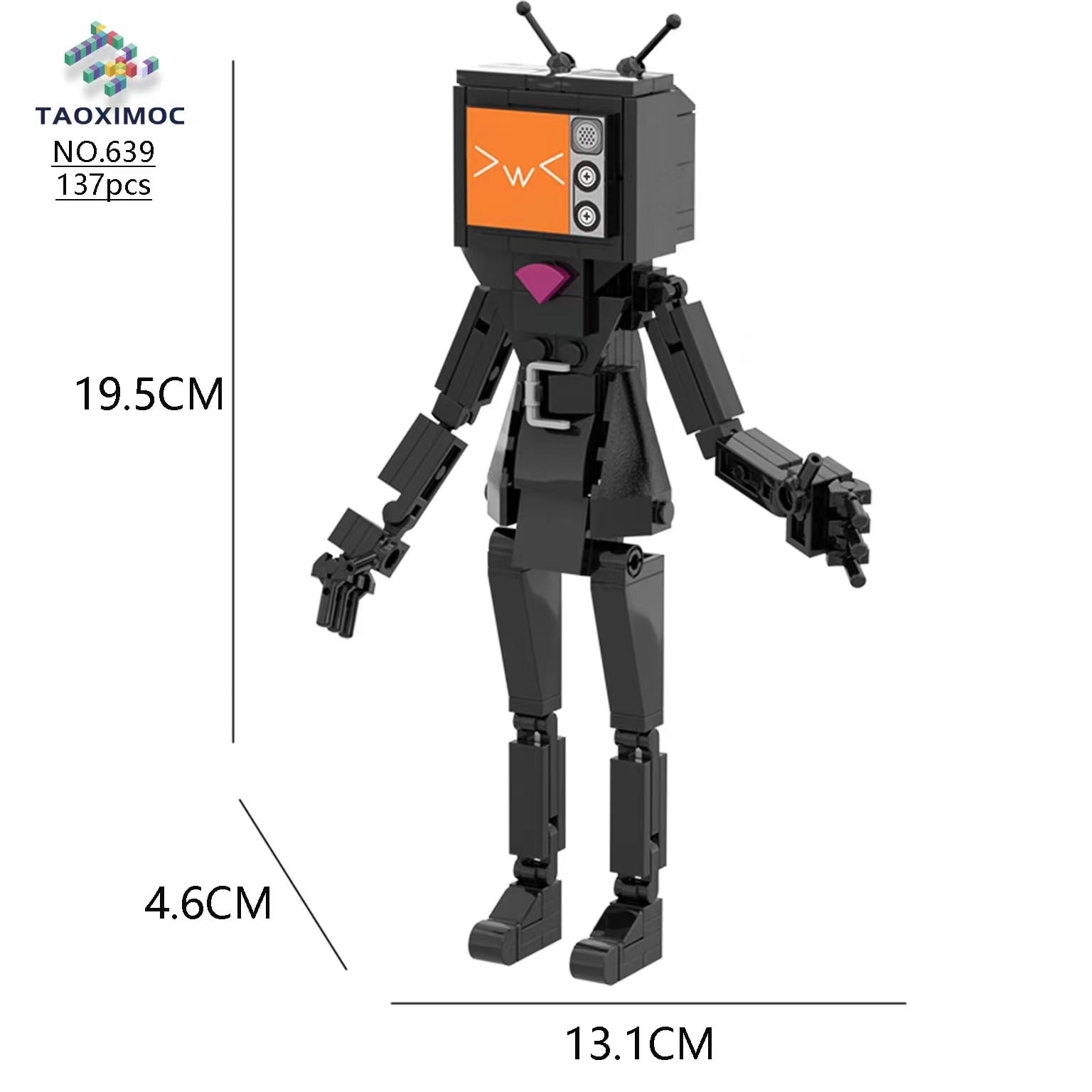 SKBD Minifigure Building Blocks,Toilet Man Toy Speaker Man Camera Man TV Titan Man Model Toys ...