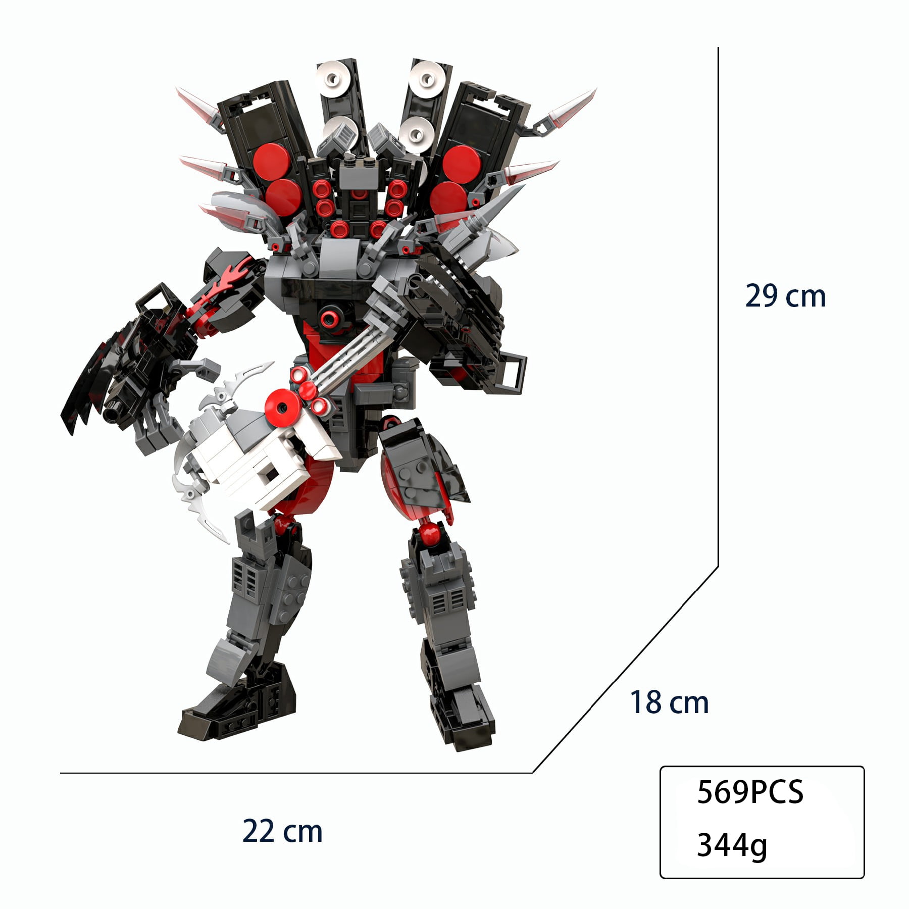 SKBD Skibidi Guitar Audio Man figures Minifigure Building Block Toilet ... SKBD Skibidi Guitar Audio Man figures Minifigure Building Block Toilet ...