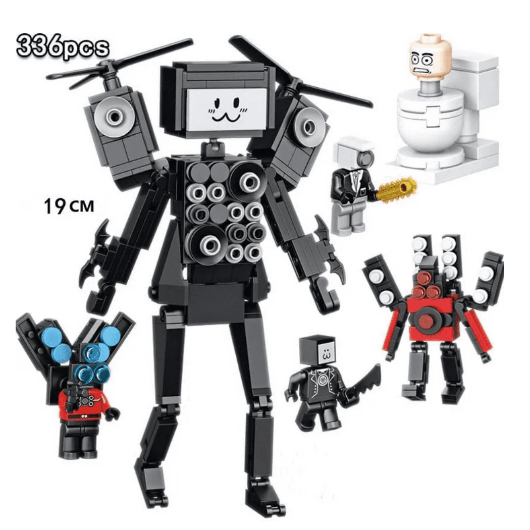 SKBD Toilet Building Block Sets,Large TV Man/Titan Cameraman/Titan ...