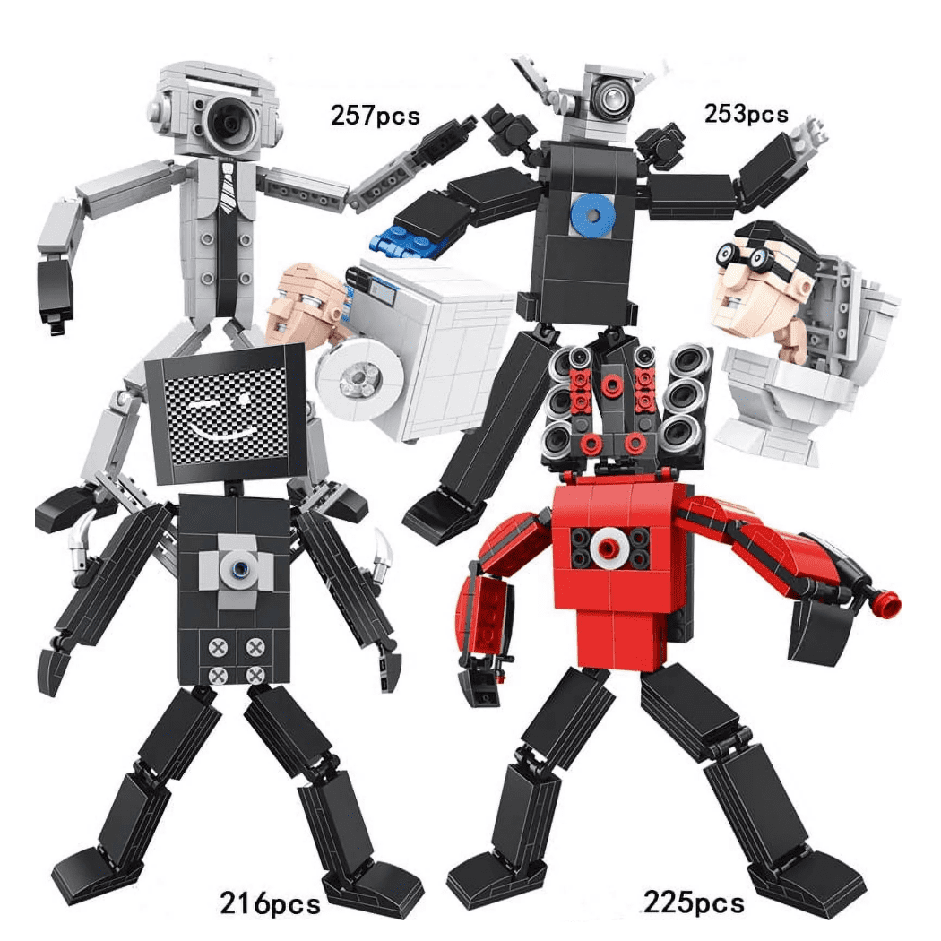 SKBD Toilet Building Block Sets,Large TV Man/Titan Cameraman/Titan ...