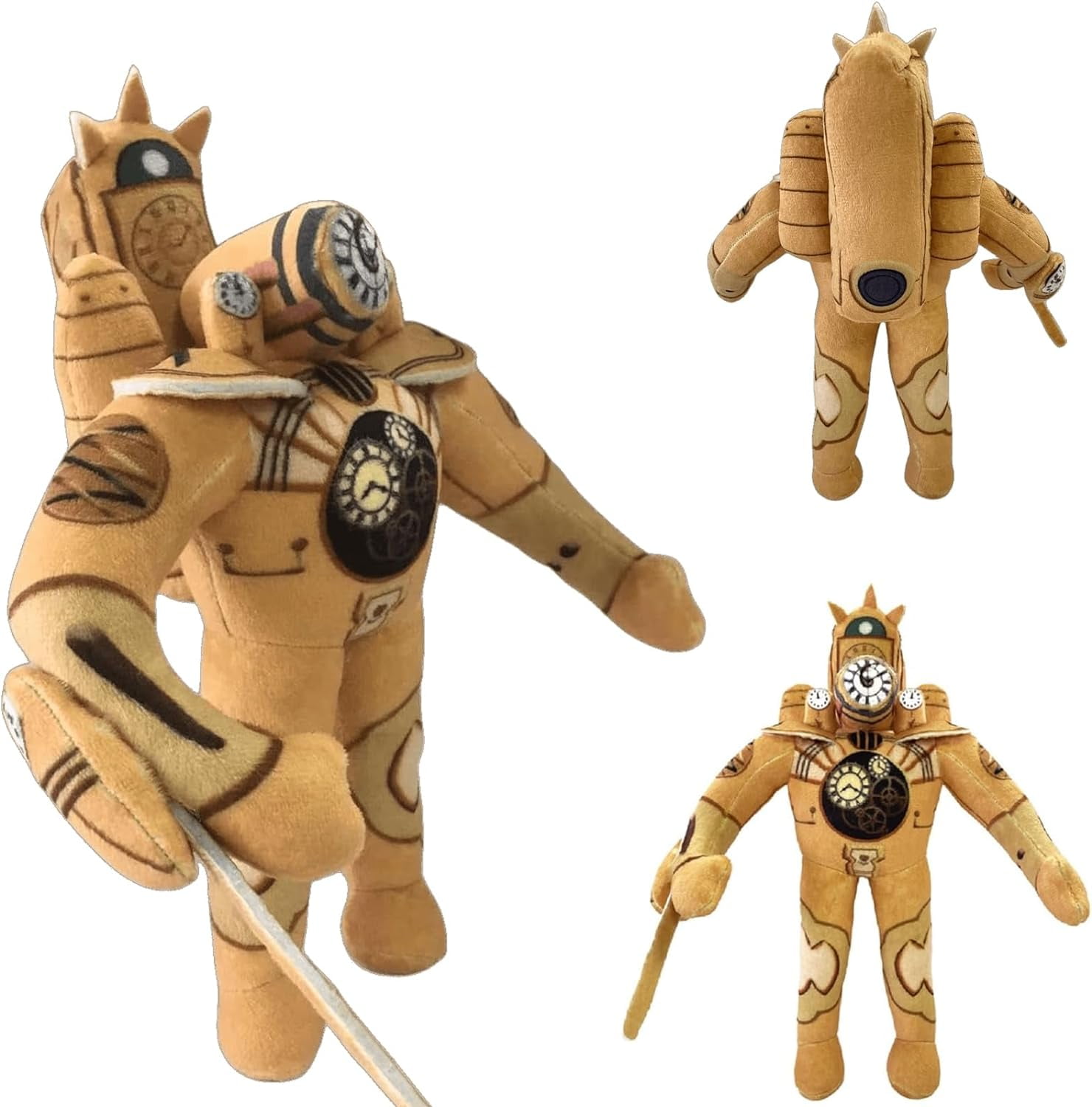 SKBD Toilet Man Plush Series, Monster Stuffed Animal Titan Tv Man ...