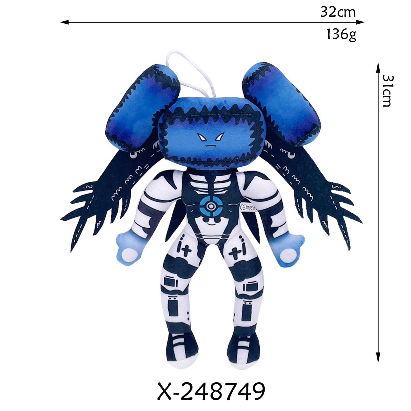 SKBD Toilet Man Weapons Plush,Upgraded Titan Drill Man Toilet Plush Toy ...