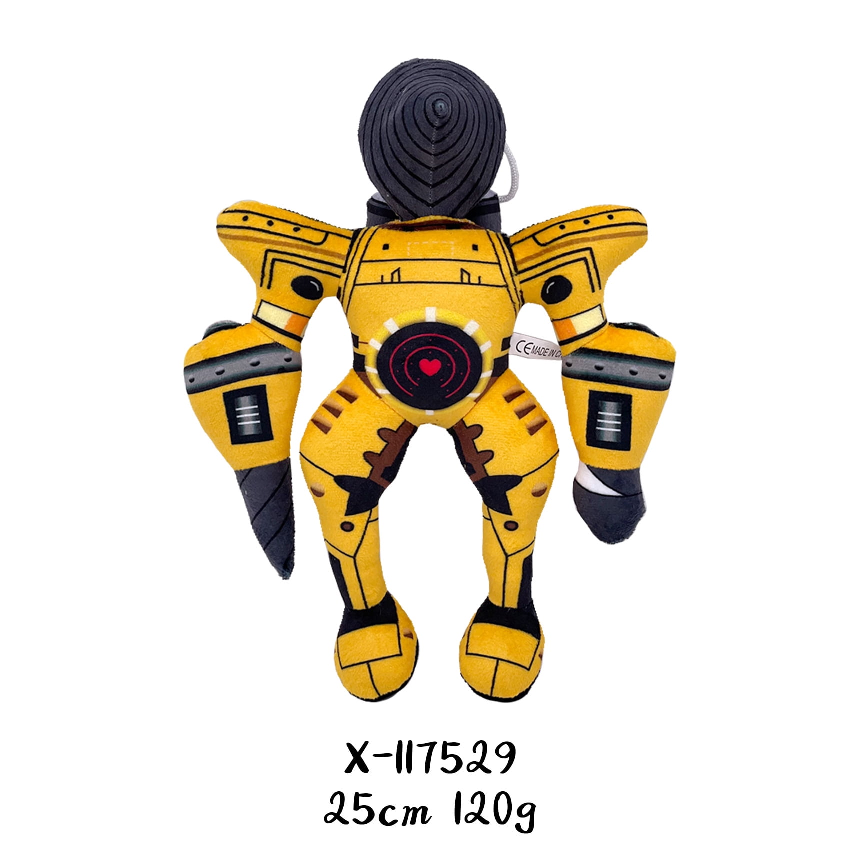 SKBD Toilet Man Weapons Plush,Upgraded Titan Drill Man Toilet Plush Toy ...