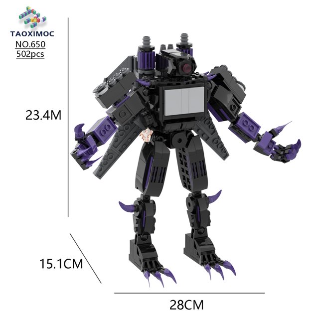 SKBD Toilet Toys Building Blocks, Toilet Titan Clockman, Titan Drill ...