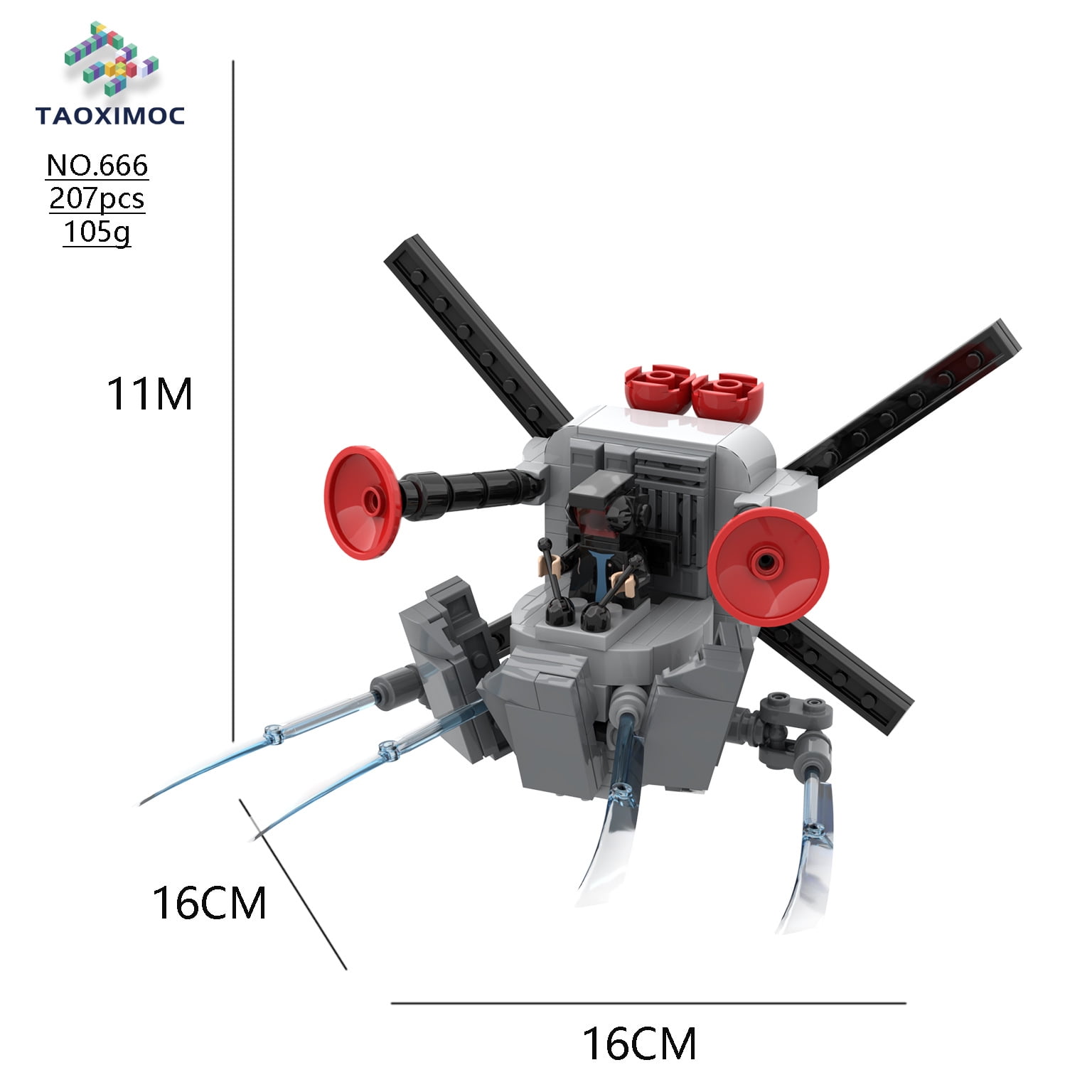 SKBD Toilet Toys Building Blocks, Toilet Titan Clockman, Titan Drill ...