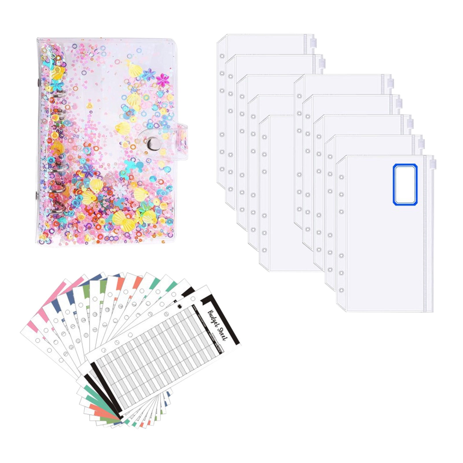 SKBEY Sobriety Journal Dots Photo Journal Lined Paper Notebooks Zipper ...